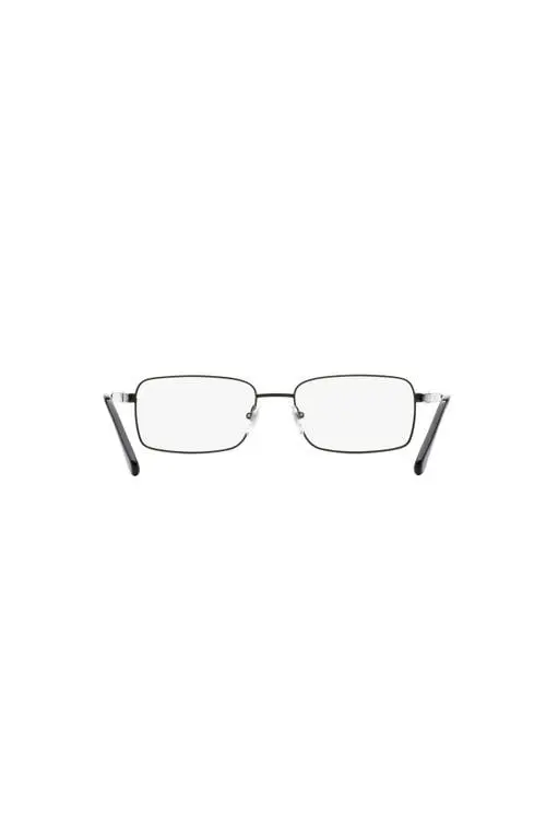 SFEROFLEX Rectangle Full Rim Eyeglasses - Black