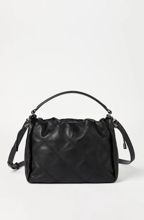 Brunello Cucinelli Small Nappa Bucket Mellow Bag - Black