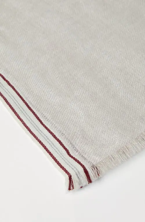 Brunello Cucinelli Scarf With Selvedge