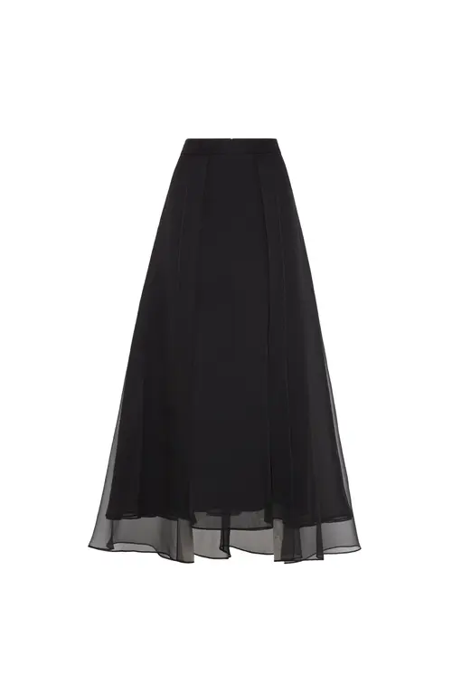 Brunello Cucinelli Paneled Circle Skirt