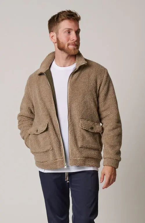 LEISURE LAB Fleece Jacket - Hazelnut
