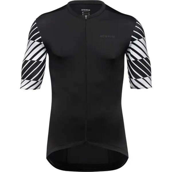 GOREWEAR Swiftride Optical Cycling Jersey - Black/white