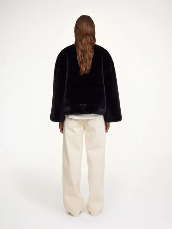 BY MALENE BIRGER Jacquie Faux Fur Jacket