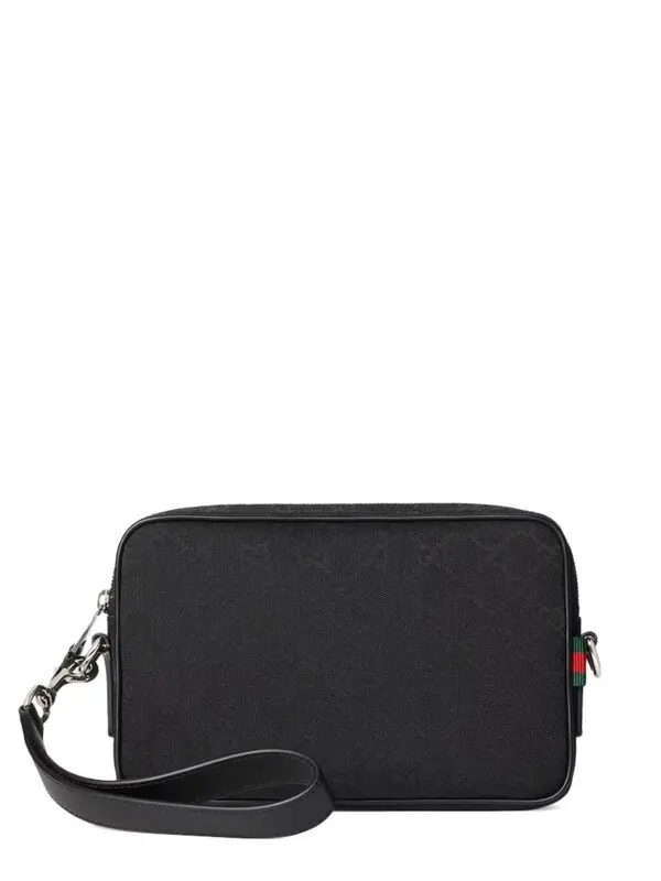 Gucci Gg Supreme Camera Bag - Black