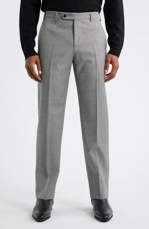 Zanella Flat-front Wool Trousers