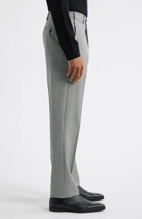 Zanella Flat-front Wool Trousers