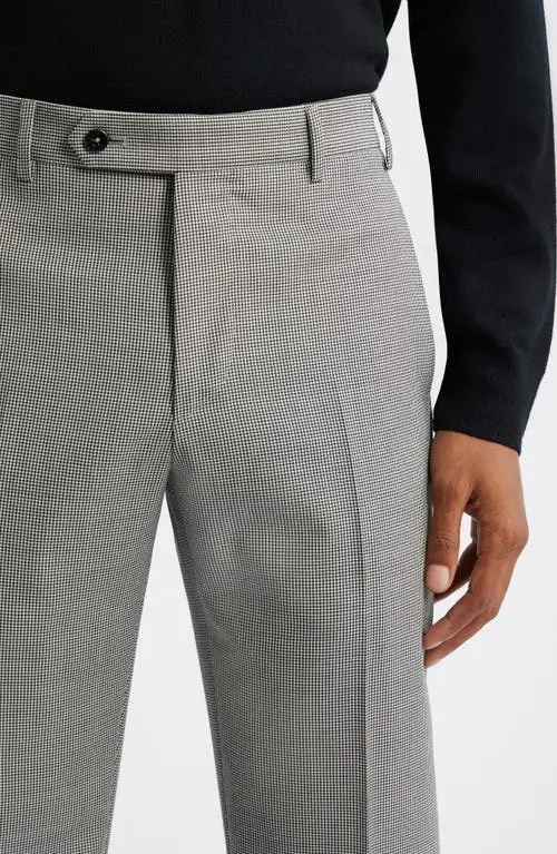 Zanella Flat-front Wool Trousers