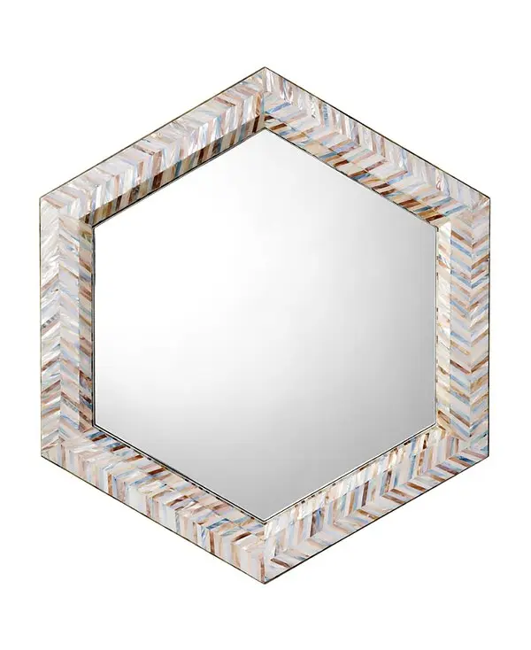 JAMIE YOUNG CO. Academy Hexagon Mirror - Blue