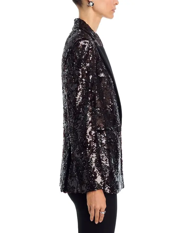 Veronica Beard Sequin Tuxedo Jacket