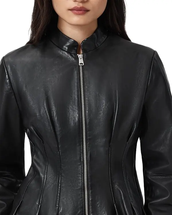 ALLSAINTS Clo Leather Jacket