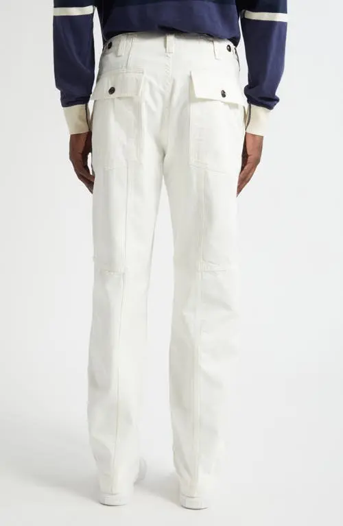 DRAKE'S Cotton Canvas Panel Trousers