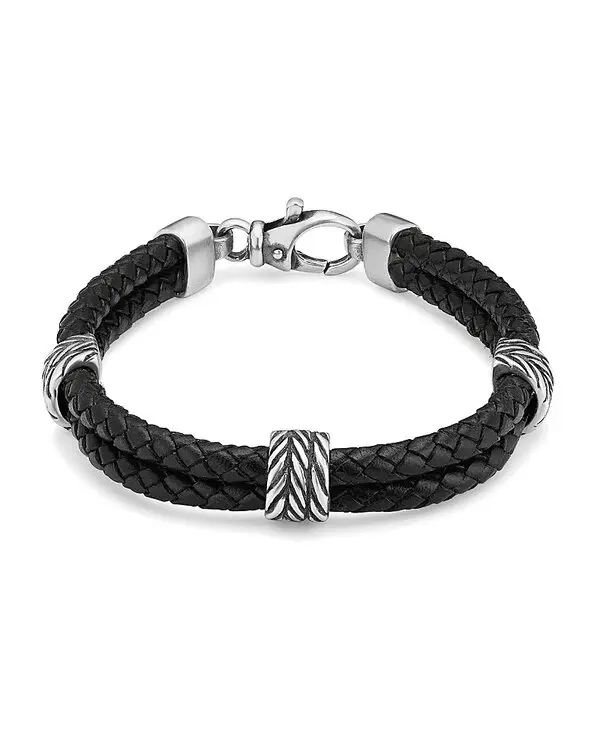ORADINA Sterling Voyager Station Bracelet - Silver