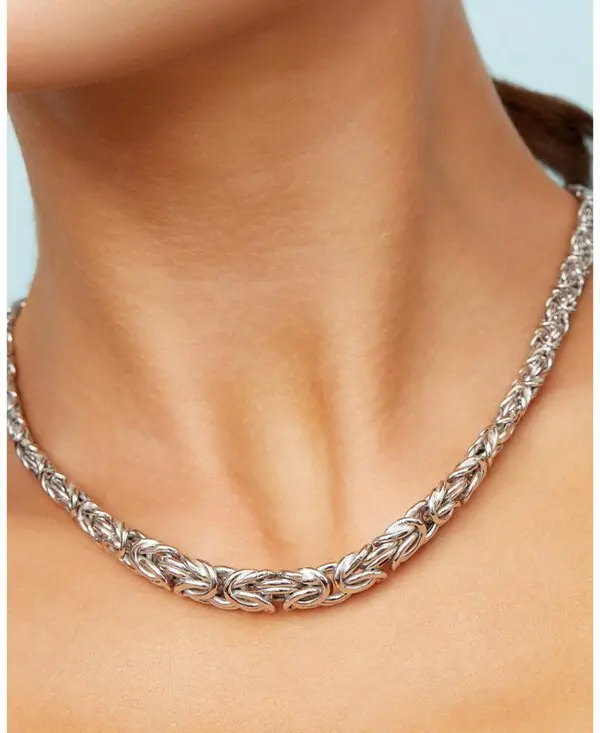 ORADINA Sterling Byzantine Artisan Necklace
