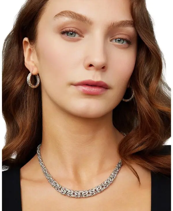 ORADINA Sterling Byzantine Artisan Necklace