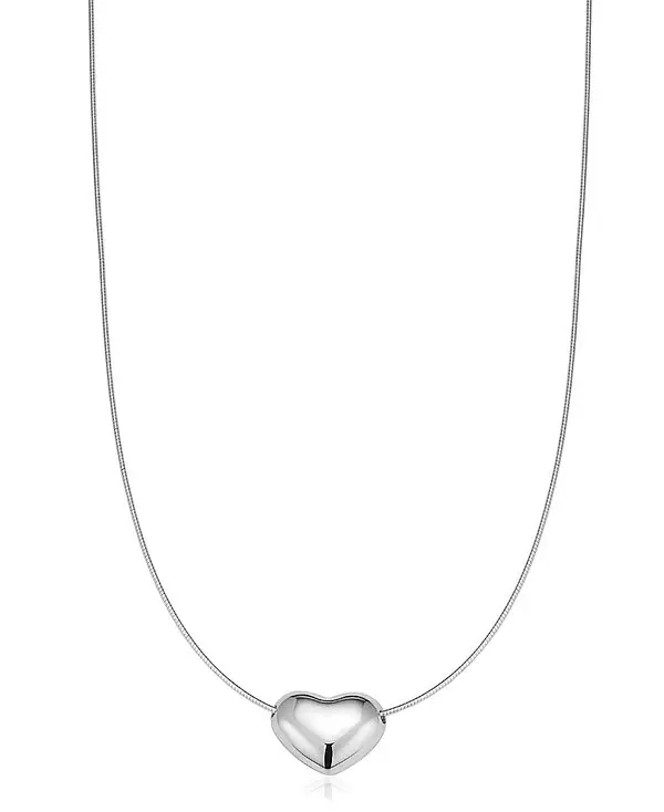 ORADINA Sterling Lover Pendant Necklace - Silver
