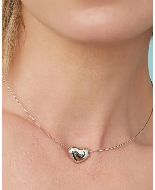 ORADINA Sterling Lover Pendant Necklace