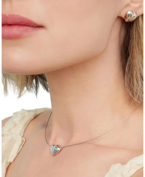 ORADINA Sterling Lover Pendant Necklace