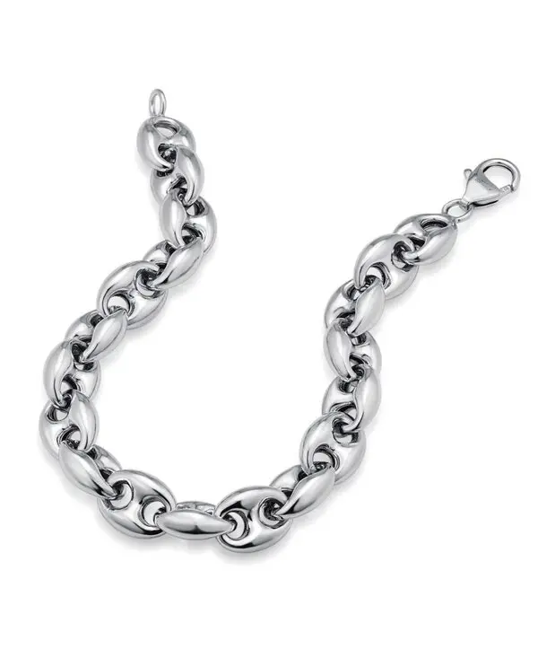 ORADINA Sterling Chunky Mariner Link Bracelet