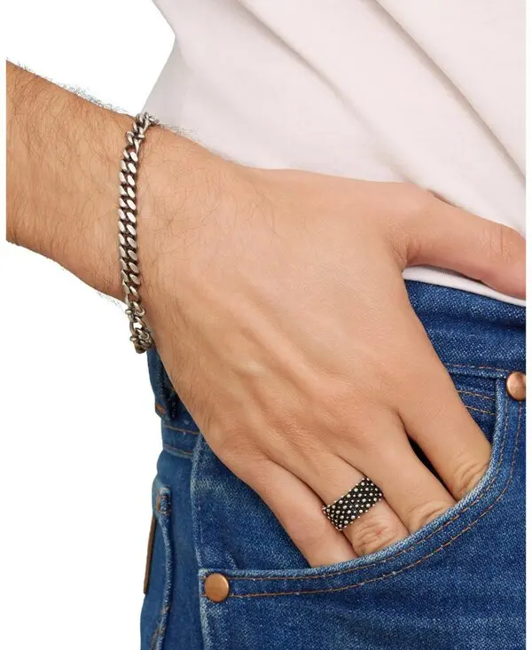 ORADINA Sterling On Track Link Bracelet