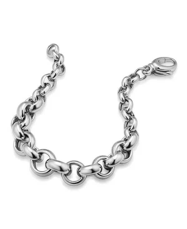 ORADINA Sterling Rolo Link Bracelet
