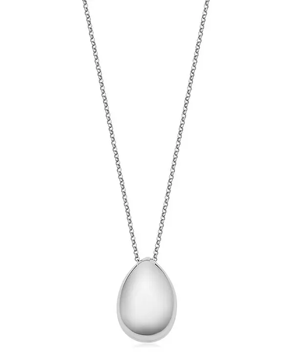 ORADINA Sterling Reflection Pendant Necklace - Silver
