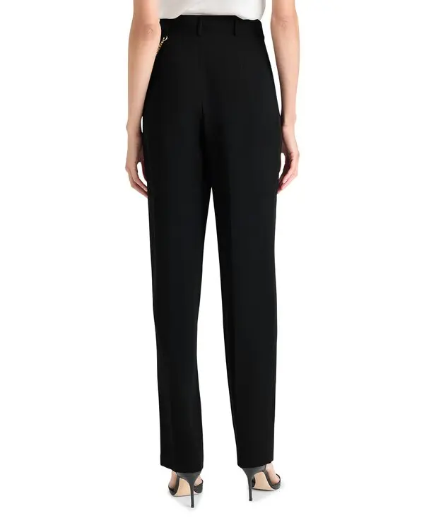 Cinq À Sept Alaina Chain-trim Trousers