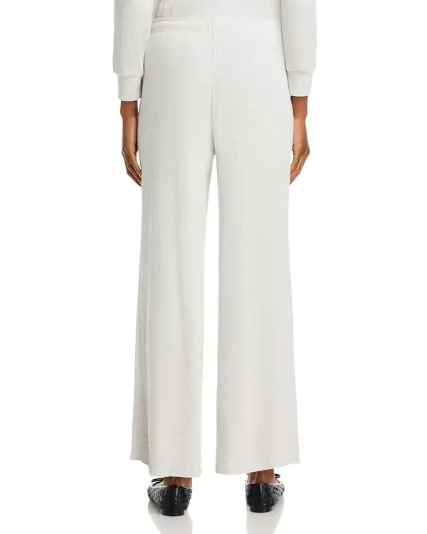 PERFECTWHITETEE Madie Brushed Waffle Knit Pants