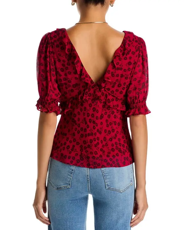 Rails Miramar Ruffled Top