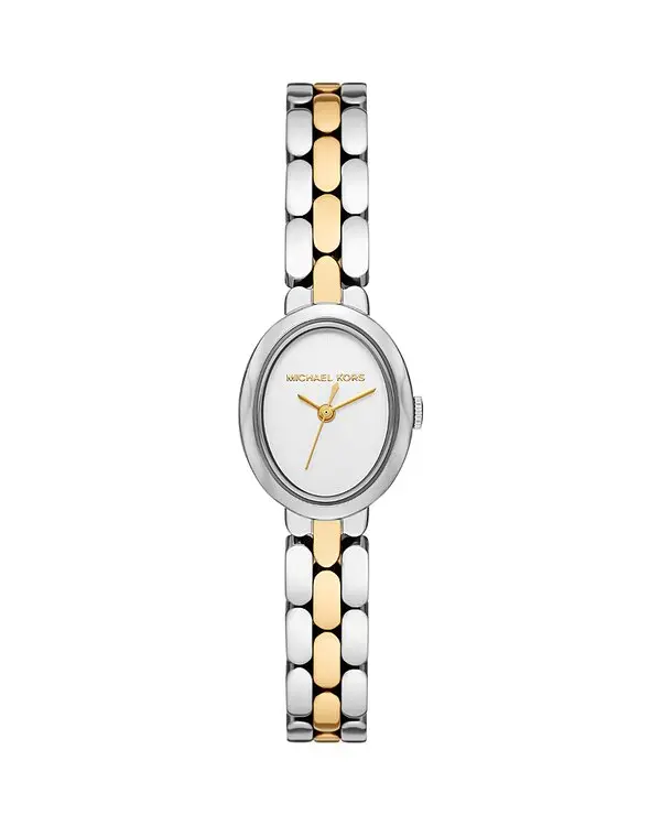 Michael Kors Maude Watch, 21mm X 26mm - White/two Tone