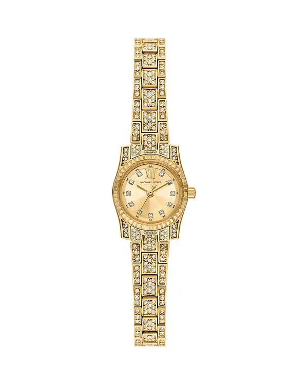 Michael Kors Mini Lexington 19mm Watch - Gold/gold