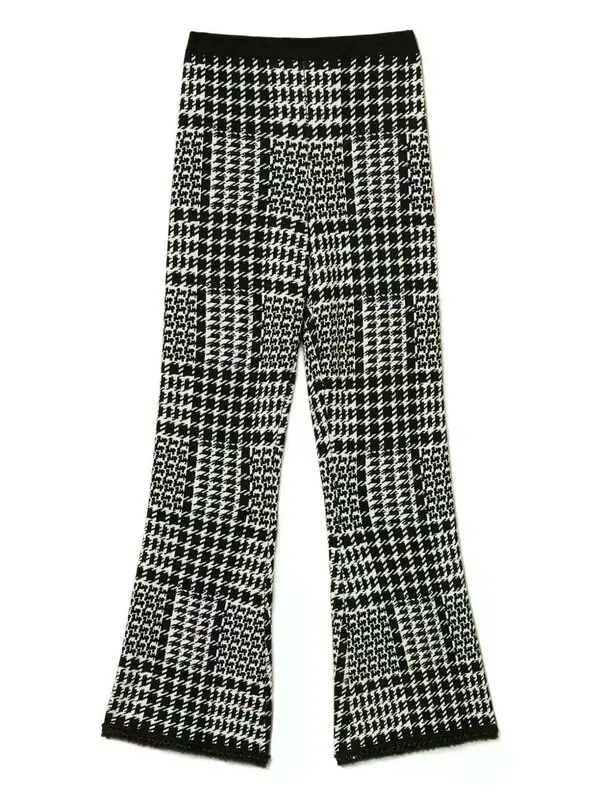 TWINSET Checked Knit Pants