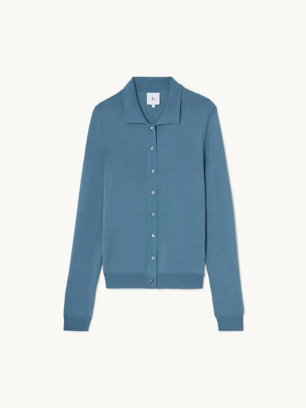 Goop Gwyn Nell Cardigan - Summer Blue