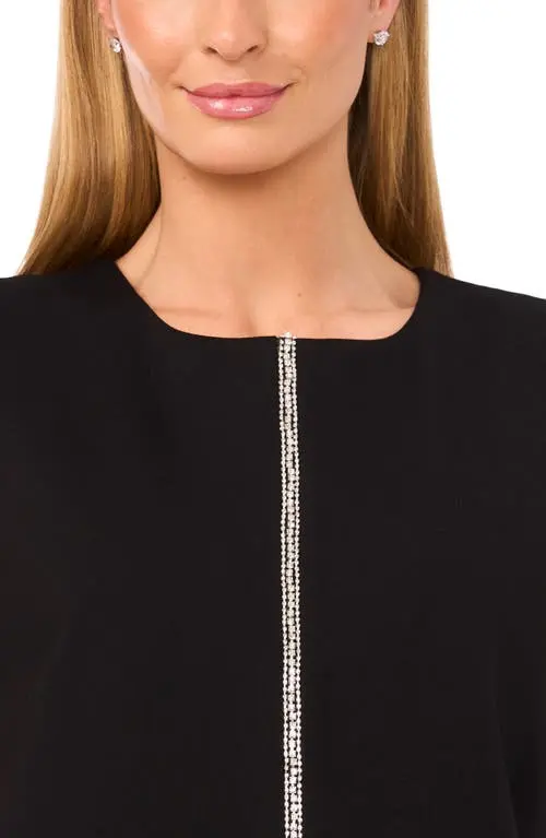 Halogen Rhinestone Accent Sleeveless Top