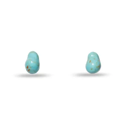 Lele Sadoughi Collector Baroque Stud Earrings - Turquoise 300