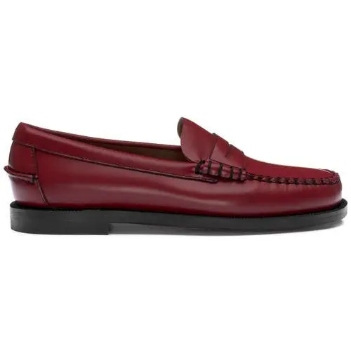SEBAGO Classic Dan Pigment Loafer - Scarlet