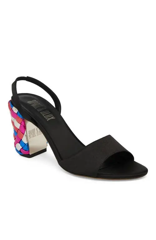 APRIL & ALEX Naomi Slingbacks - Black