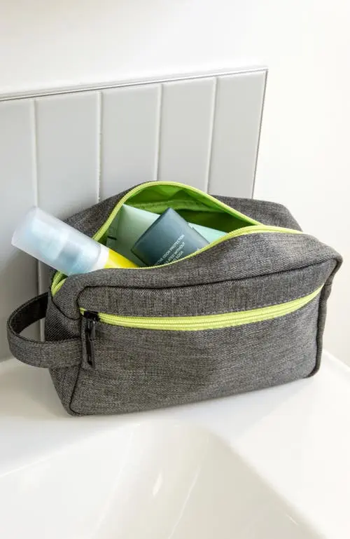 YOUZEY The Hudson Toiletry Bag - Grey