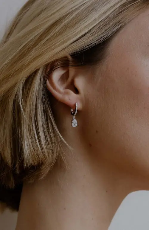 UNTAMED PETALS Duchess Crystal Drop Earrings