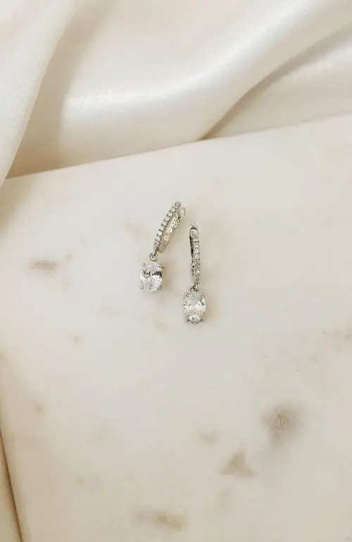 UNTAMED PETALS Duchess Crystal Drop Earrings