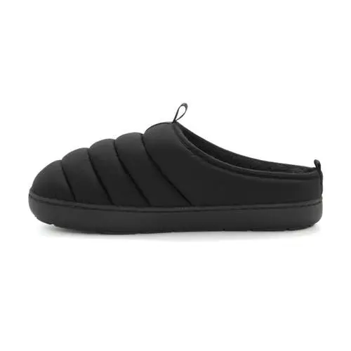 ALPINE NORTH Seaton Insulated Puffer Slippers - Black