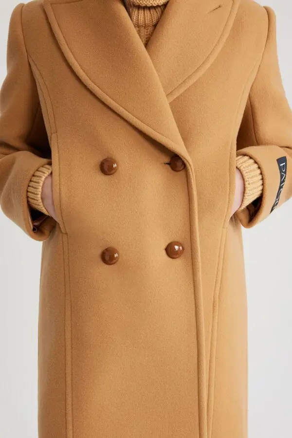PATOU Straight Cut Coat - Beige