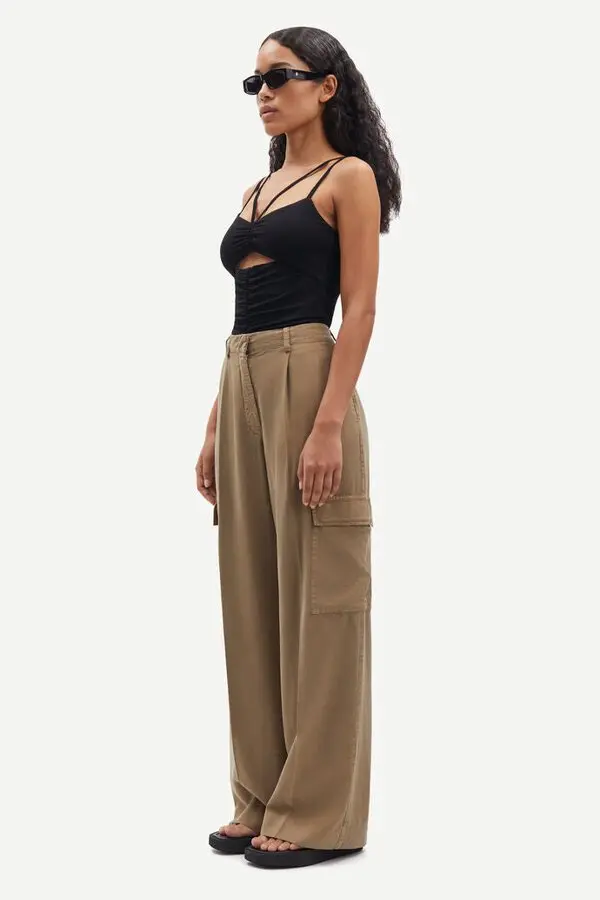 SAMSOE SAMSOE Wide Leg Trousers