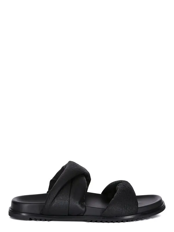Rick Owens Slides - Black
