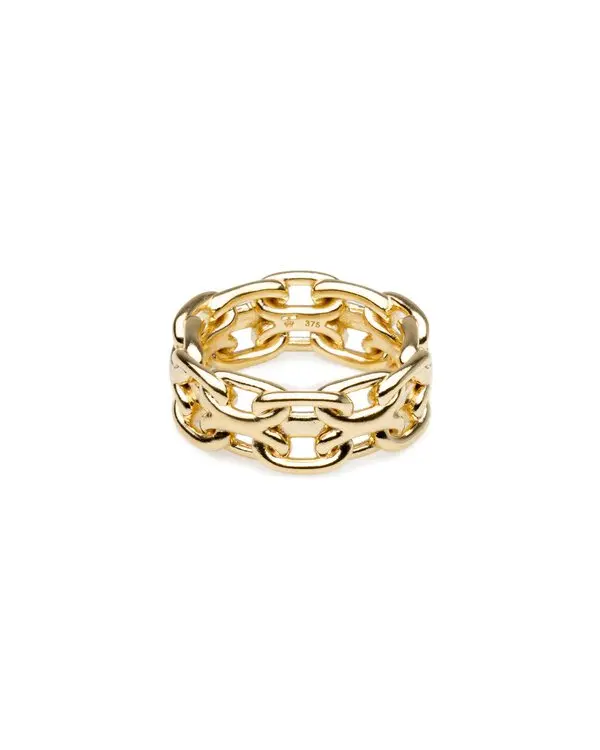 Tom Wood Chain Ring - Golden