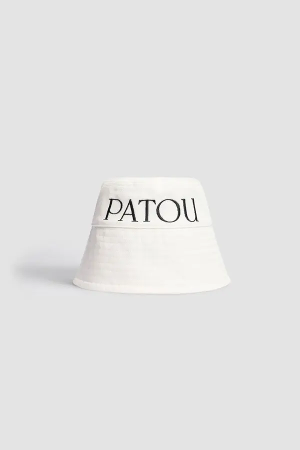 Patou Bucket Hat - White