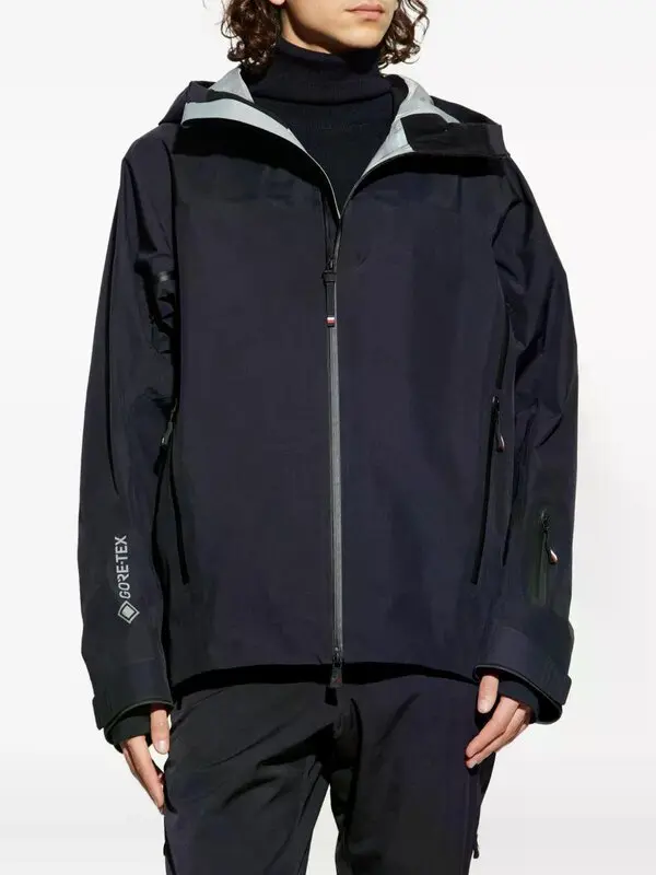 Moncler Hinterburgs Zip-up Hooded Ski Jacket