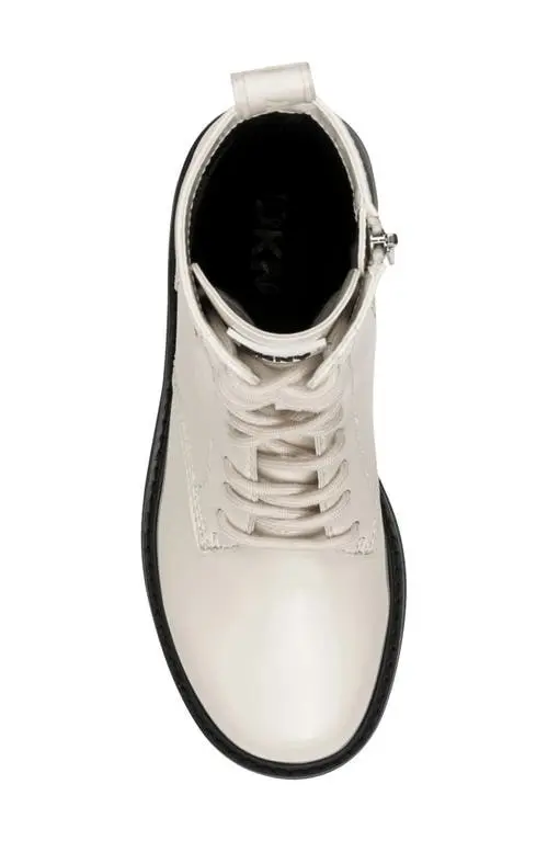 Dkny Platform Combat Boots - Coconut