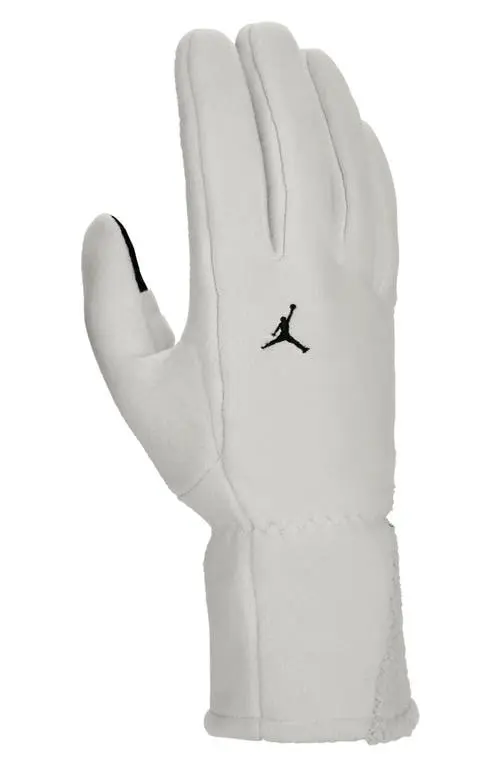 JORDAN Polartec® Fleece Tech Gloves - Light Orewood/off Noir