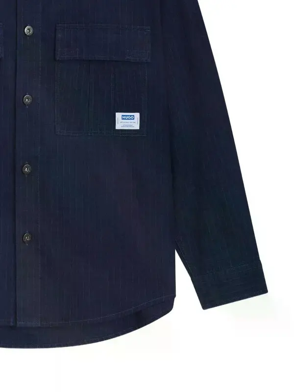 Hugo Pinstripe Pocket Shirt