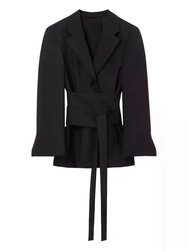 RÓHE Belted Wide-sleeve Blazer